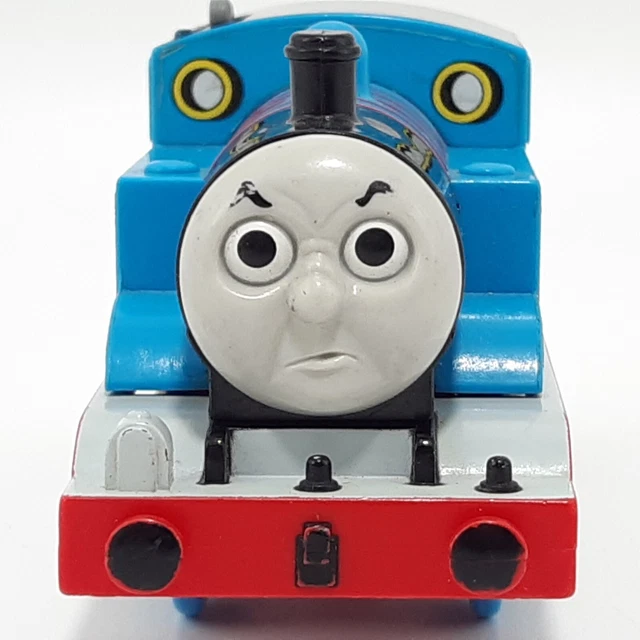 LOCOMOTIVE TOMY MOTEUR motorisé Angry Thomas The Tank Engine EUR 36,01 ...