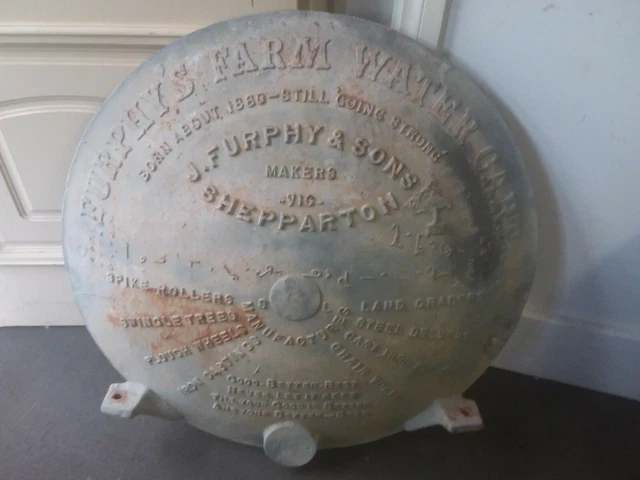 FURPHY CART water tank end 1960/65 $2,900.00 - PicClick AU