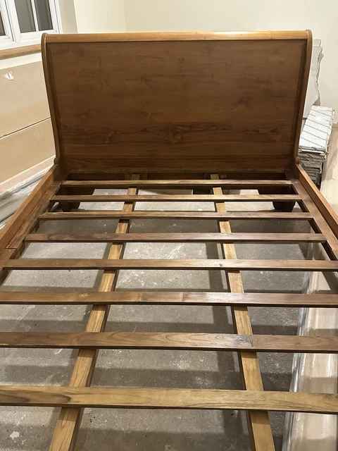 SLEIGH STYLE KING Size Bed £311.66 - PicClick UK