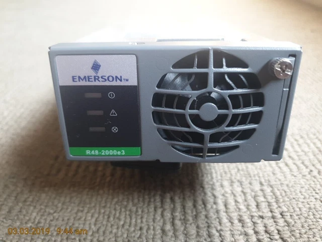 VERTIV R48-2000E3 ESURE 2000W 48V Rectifier BML440033/1LU £49.57 ...