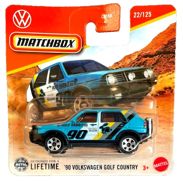 MATCHBOX 90 VW Volkswagen Golf MK2 Country 22/125 2025 1:64 Modellauto ...