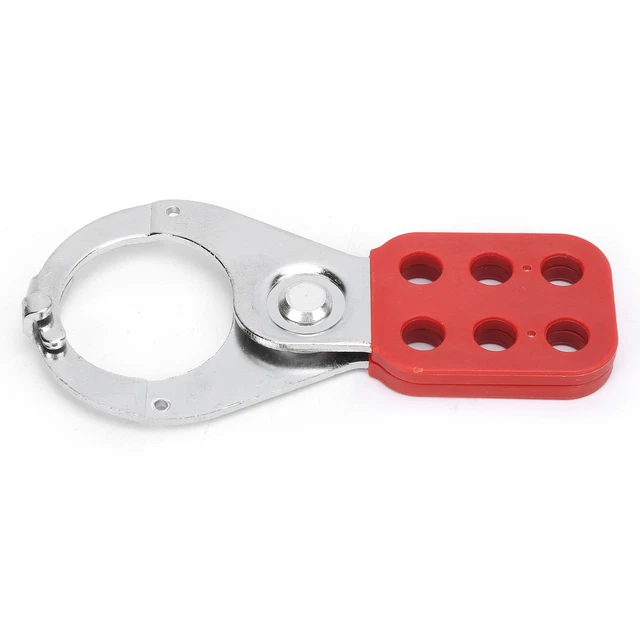 LOCKOUT HASP STEEL Multiplayer Management Lock 6 Hole Interlock 1.5in ...