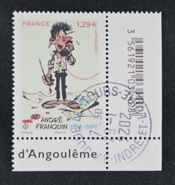 FRANCE 2024 - André Franquin 1924/1977- Oblitéré EUR 2,90 - PicClick FR