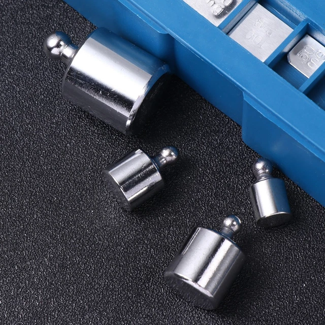 WEIGHING SCALE BALANCE Laboratory Calibration Kit Calibrated Weight $36 ...