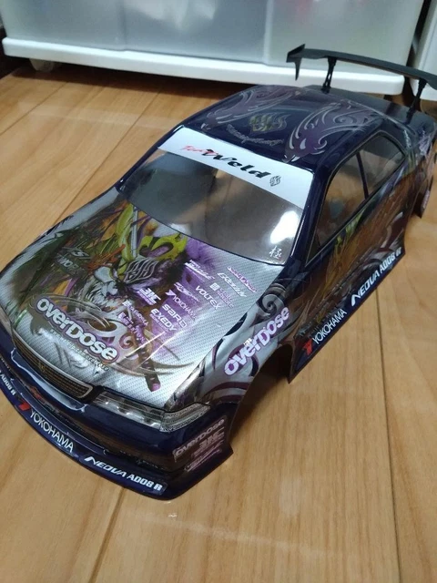 OVERDOSE CHASER YOKOMO Rc Drift Car Body Clear Unpainted 1/10 Scale Custom Body £190.60 ...