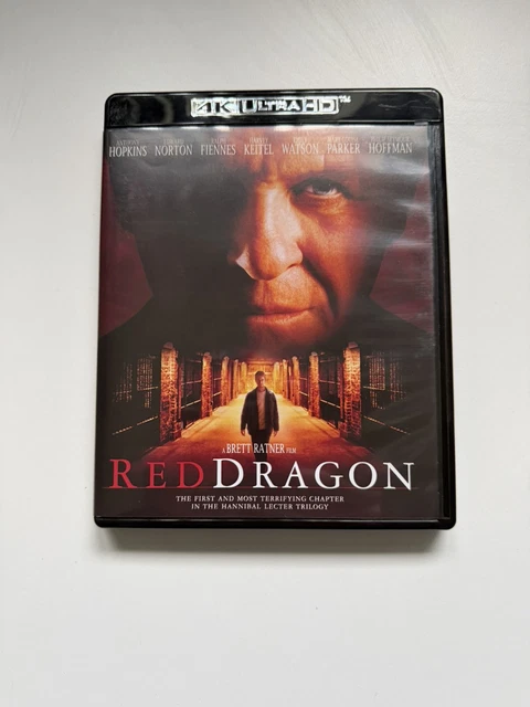 RED DRAGON 4K UHD Blu-ray US REGION A B C £21.50 - PicClick UK