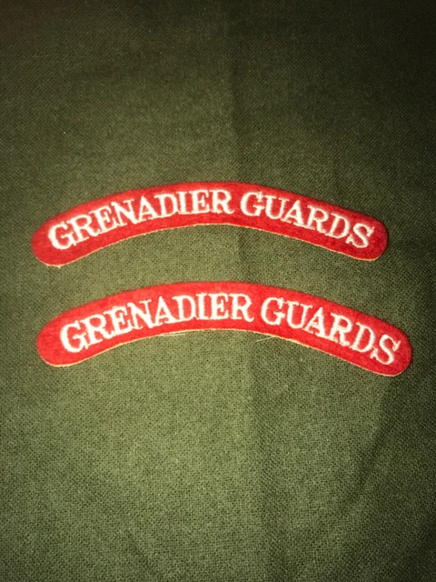 ORIGINAL POST WW2 Grenadier Guards British Army Shoulder Titles £10.00 ...