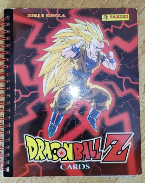 ALBUM CLASSEUR SERIE 4 Rossa Dragon Ball Z card carte farde binder ...