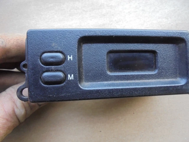 ROVER 25 MG zr pektron clock £9.50 - PicClick UK