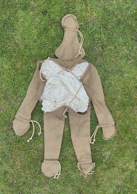 WW2 D DAY Rupert Para Dummy Normandy 1944 + Complete Parachute, Rope ...