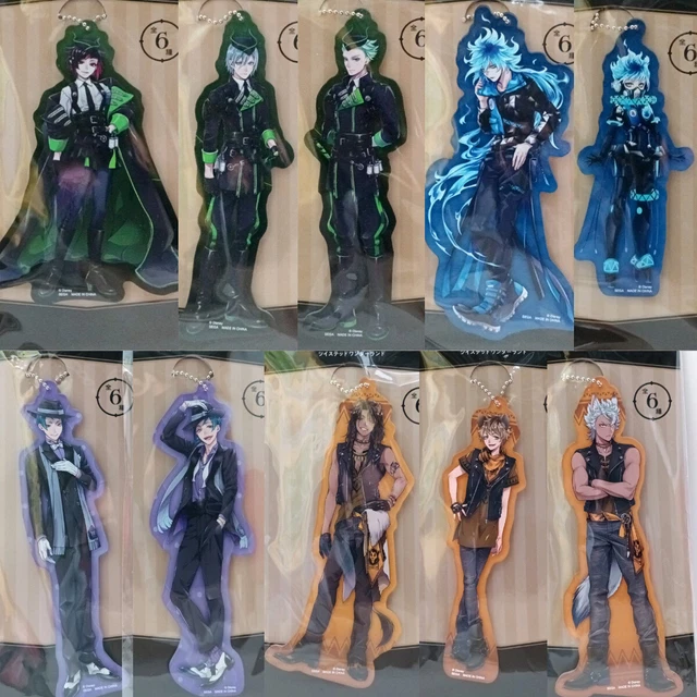 DISNEY TWISTED WONDERLAND Acrylic Keychain LILIA SILVER IDIA RUGGIE ...