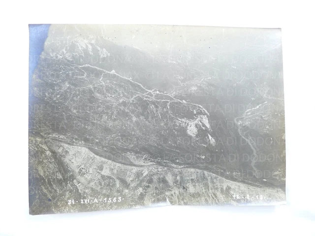 FOTO AEREA MARMOLADA PRIMA GUERRA MONDIALE WW1 AERONAUTICA PILOTA ...