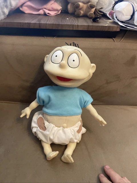 2000 RUGRATS TOMMY Pickles Plush Retro Cartoon Nickelodeon Viacom 10" £ ...