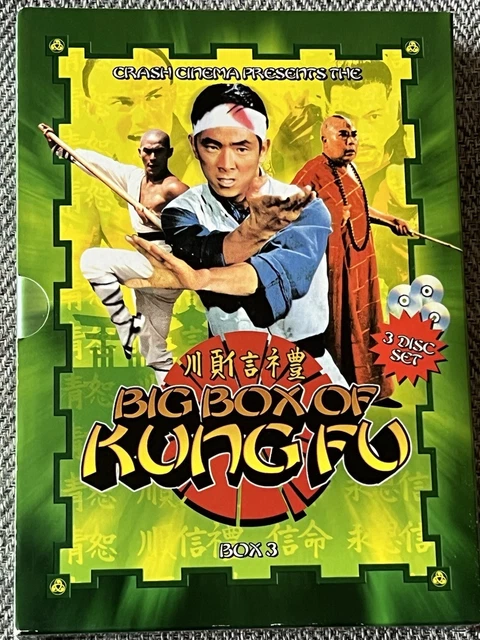 BIG BOX OF King Fu: Box 3 (Crash Cinema) - 3-DVD Set - w/ Slipcover $28 ...