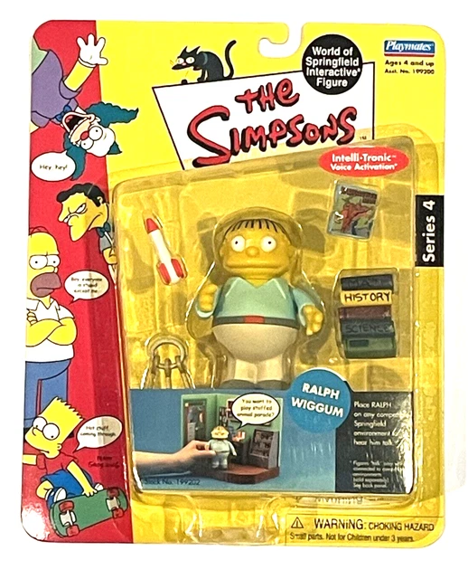 FIGURA DE ACCIÓN de Los Simpson: World of Springfield, Ralph Wiggum ...