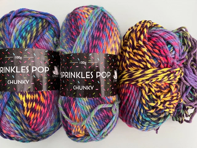 CYGNET SPRINKLES POP Chunky Yarn - Lavender Honey (270 grams) £8.50 ...