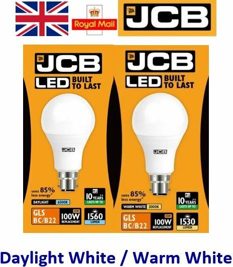 LED 100W EQUIV GLS Bayonet BC B22 Light Bulb Warm White / Daylight 100 ...