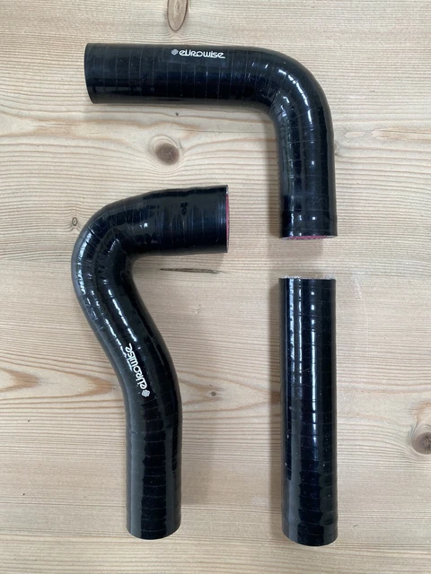 VW GOLF MK4 Mk2 Eurowise 24V VR6 R32 Black Silicone Coolant Hose ...