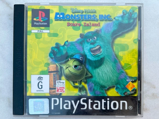 MONSTERS, INC. SCARE Island (PS1) PAL $19.99 - PicClick AU