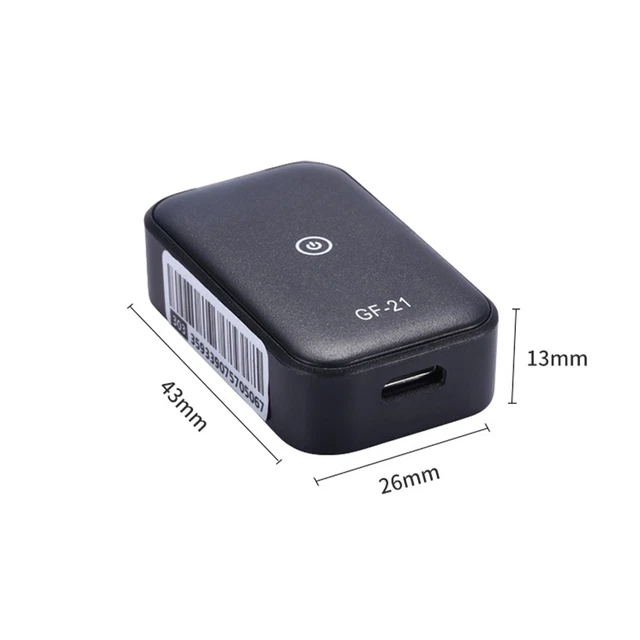 GPS TRACKER SMART Micro Location Tracker Anti-Lost SOS Alarm -GF21 £18. ...