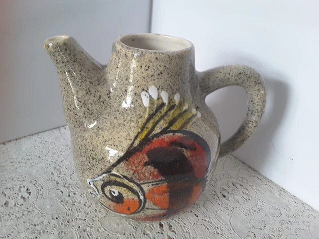 ANCIEN PICHET VALLAURIS Motif Poissons EUR 12,90 - PicClick FR