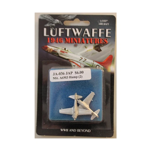 MSD LUFTWAFFE 1946 Japan 1:300 Mitsubishi A6M3 Hamp Pack New £6.64 ...
