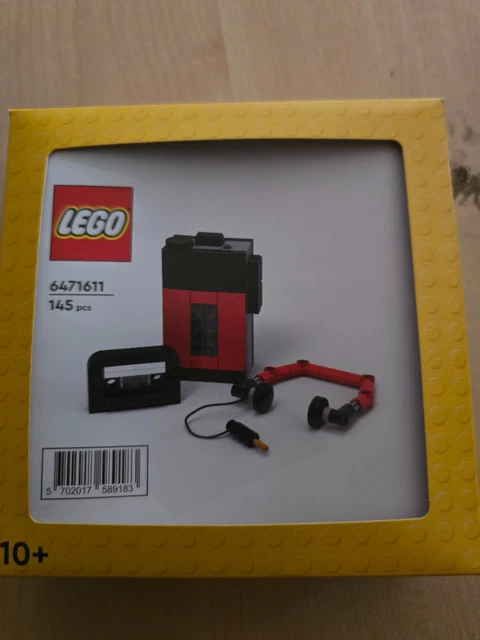 LEGO 6471611 INSIDERS Walkman Cassette Player With Tape New In Box- Ltd ...