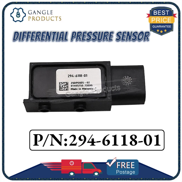 EXHAUST DIFFERENTIAL PRESSURE sensor Valve For Caterpillar Swith 294 ...