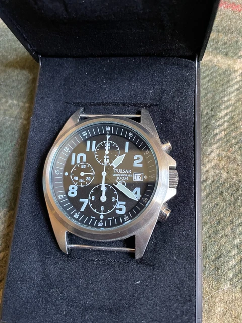 PULSAR GEN 2 RAF military issued chronograph watch - mint condition in ...