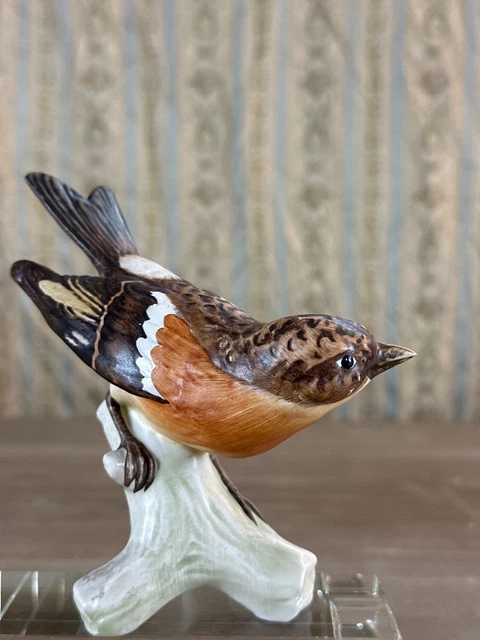 ANTIQUE PORCELAIN GERMAN Birds Bird Collection Chaffinch Branch Goebel ...