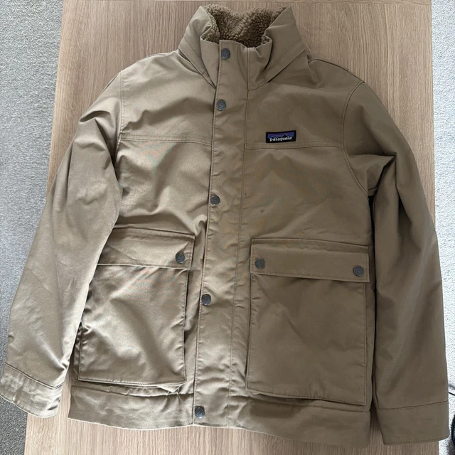 VINTAGE PATAGONIA MEN'S Jacket Maple Grove khaki Sherpa Lined 26995 ...