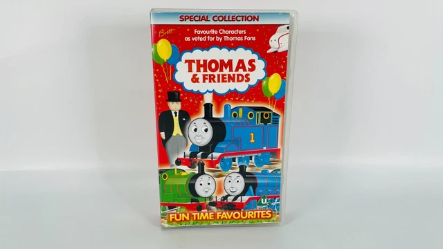THOMAS THE TANK Engine Fun Time Favourites VHS Video Cassette Tape 2000 ...