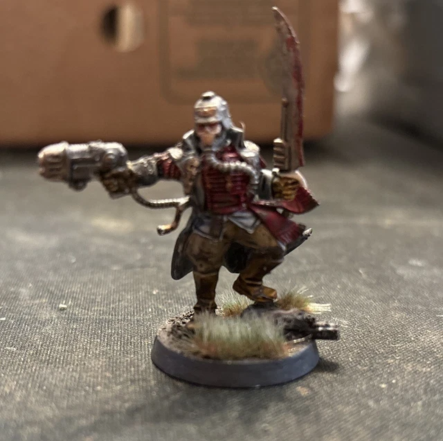 KITBASH WARHAMMER PEINT Death Korps of Krieg Commissar 40k EUR 72,13 ...