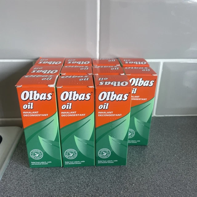 11 X OLBAS Oil 30ml Inhalant Decongestant New Exp 2026 £60.00 - PicClick UK