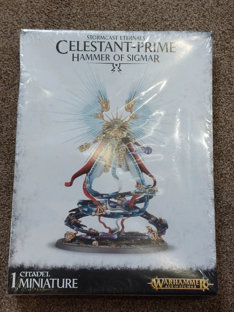 STORMCAST ETERNALS CELESTANT-PRIME HAMMER OF SIGMAR Warhammer Age of ...