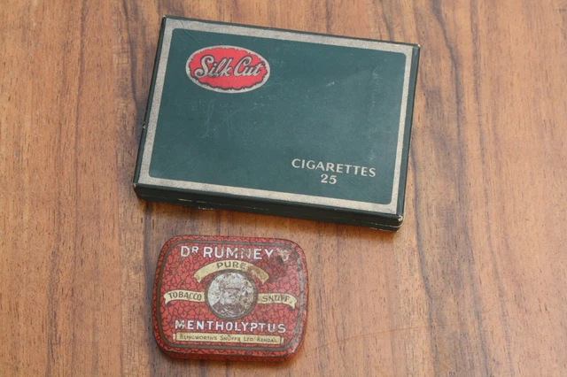 OLD SNUFF TIN +cardboard ciggie box [empty] £8.95 - PicClick UK