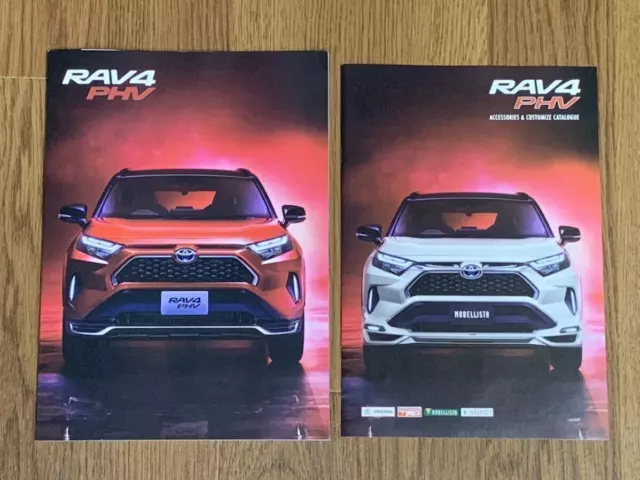 TOYOTA RAV4 PHV / Love Four Catalog Set 2022 February Edition £70.24 - PicClick UK