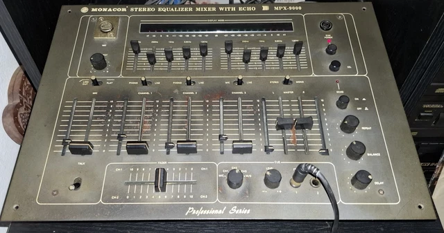 STUDIO-MISCHPULT MONACOR MPX 9000 DJ Mixer Vintage EUR 35,00 - PicClick DE