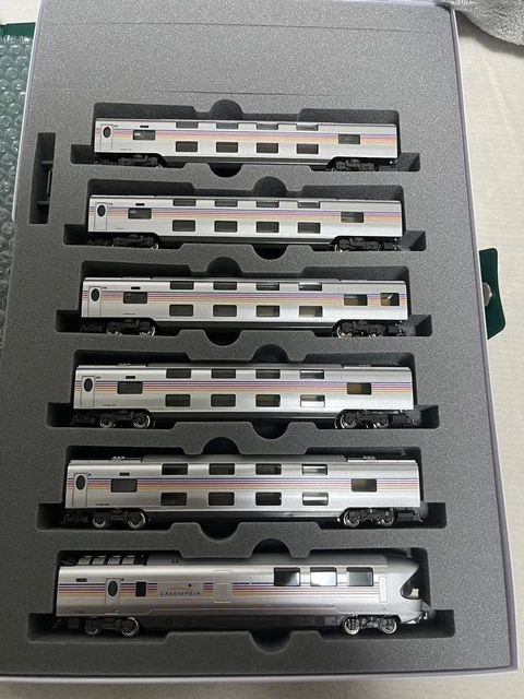 KATO N GAUGE E26 Cassiopeia Cruise EF81 Rainbow Passenger Train Set ...
