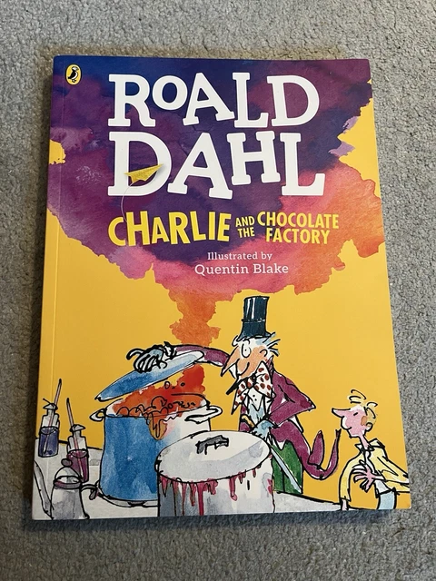 CHARLIE AND THE Chocolate Factory Colour Edition Roald Dahl large book ...