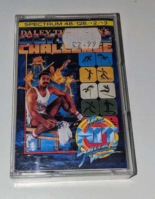 DALEY THOMPSON'S OLYMPIC Challenge Sinclair ZX Spectrum Game The Hit ...