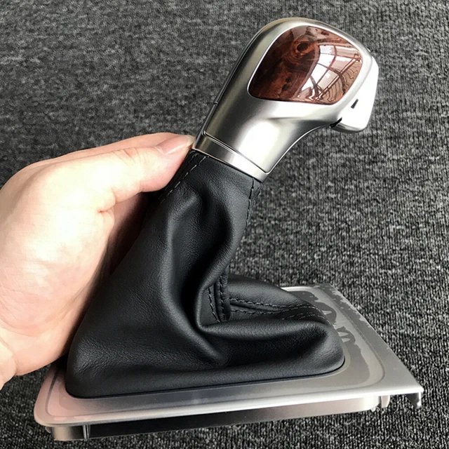 CAR PEACH WOOD Grain Gear Shift Knob w/Display Position Panel for VW CC ...
