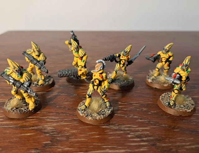 SPACE ELVES / Eldar x7 RT04 Rogue Trader era Warhammer 40k 80s Metal £ ...