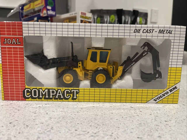 JOAL VOLVO BM EL70 Excavator Loader 1/50 Scale Diecast Construction ...