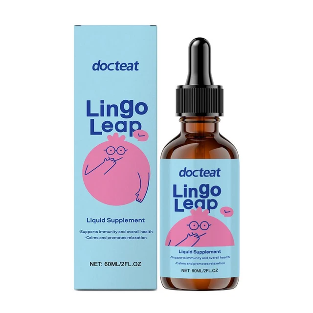 LINGO LEAP DROPS for Kids Speech Therapy Zeolite Detox Liquid ...