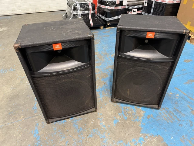A PAIR OF JBL TR125 TR Series Speakers With Jack Input No Idea If ...