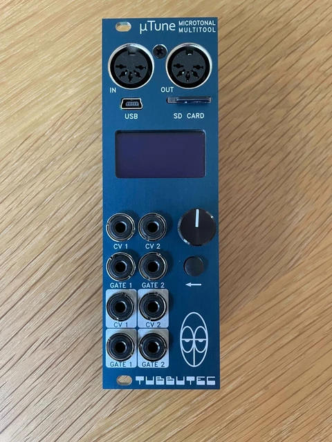 EURORACK TUBBUTEC 'ΜTUNE' Quantizer, Midi interface and microtonal multitool. £185.00 - PicClick UK