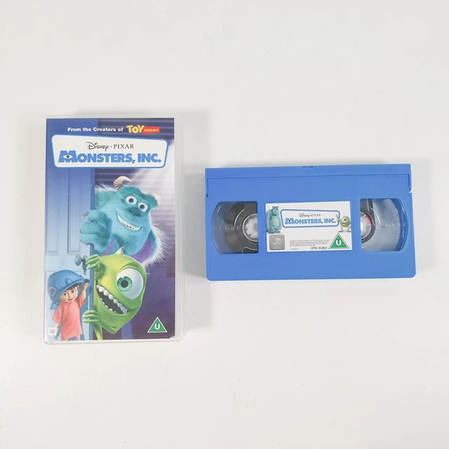 MONSTERS INC VHS Tape £9.99 - PicClick UK