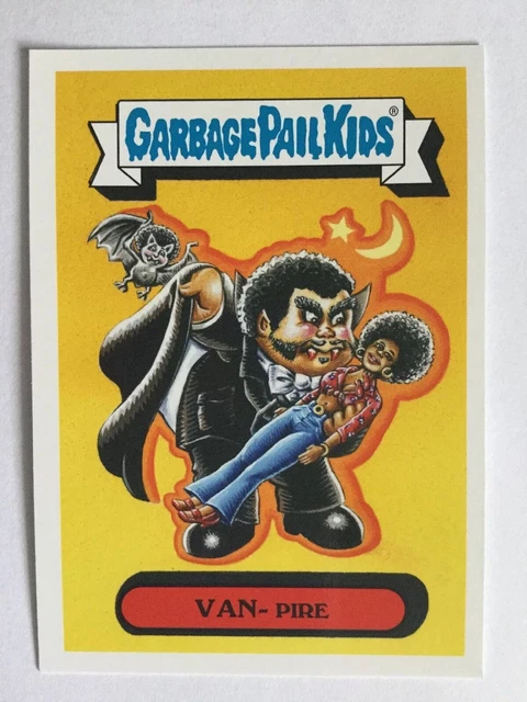 GARBAGE PAIL KIDS Sticker Revenge Of Oh The Horror-Ible 5b Van-Pire ...
