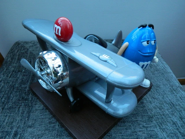 RARE M&M'S M&M MMS World AIRPLANE PLANE Chocolate Candy Dispenser EUR ...